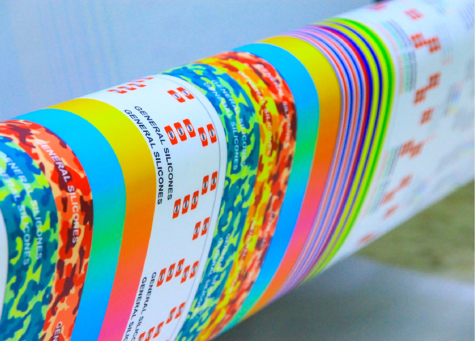 Silicone Printing with various inks - Compo-SiL®